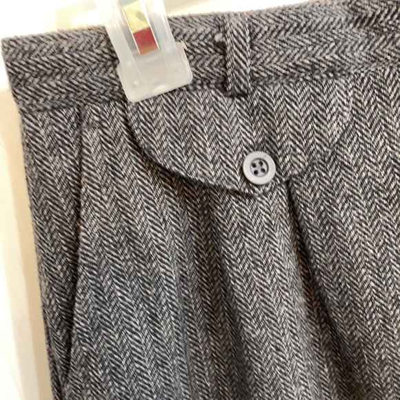 il modiano | Skirts | Vintage Herringbone Wool Skirt | Poshmark